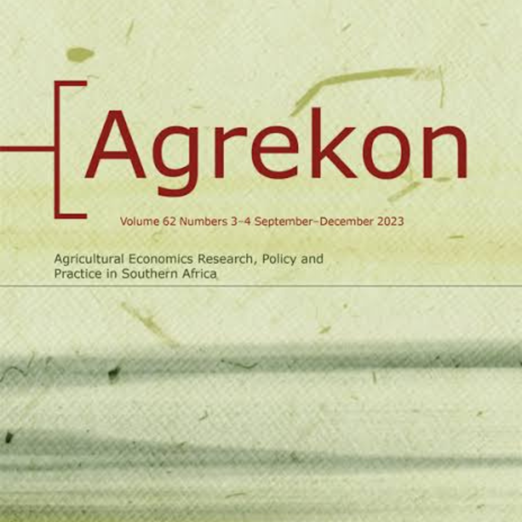 Agricultural Economics Assosiation of South Africa – The Agricultural ...